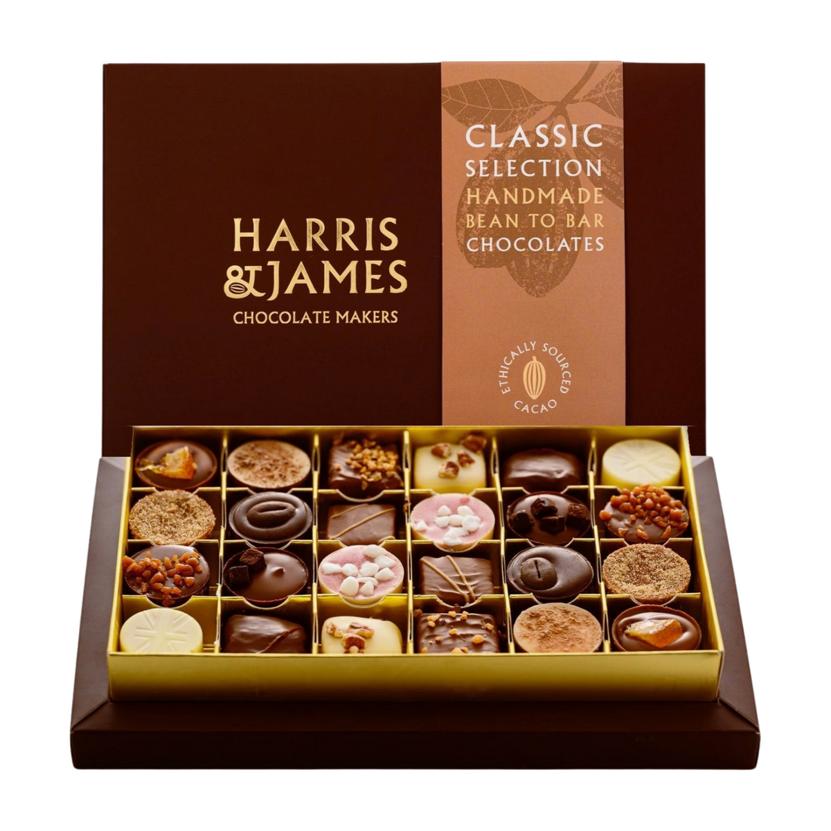 Harris & James Classic Handmade Chocolate Selection Box (6x360g) – The Gorgeous Food Company