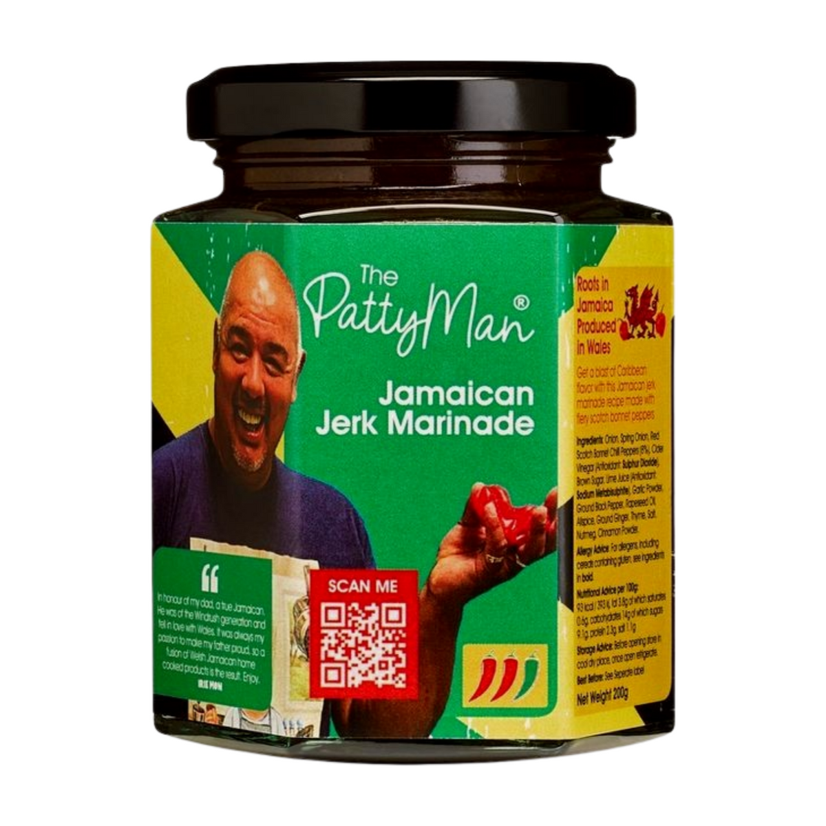 The Patty Man Jamaican Jerk Marinade (6x226g) – The Gorgeous Food Company