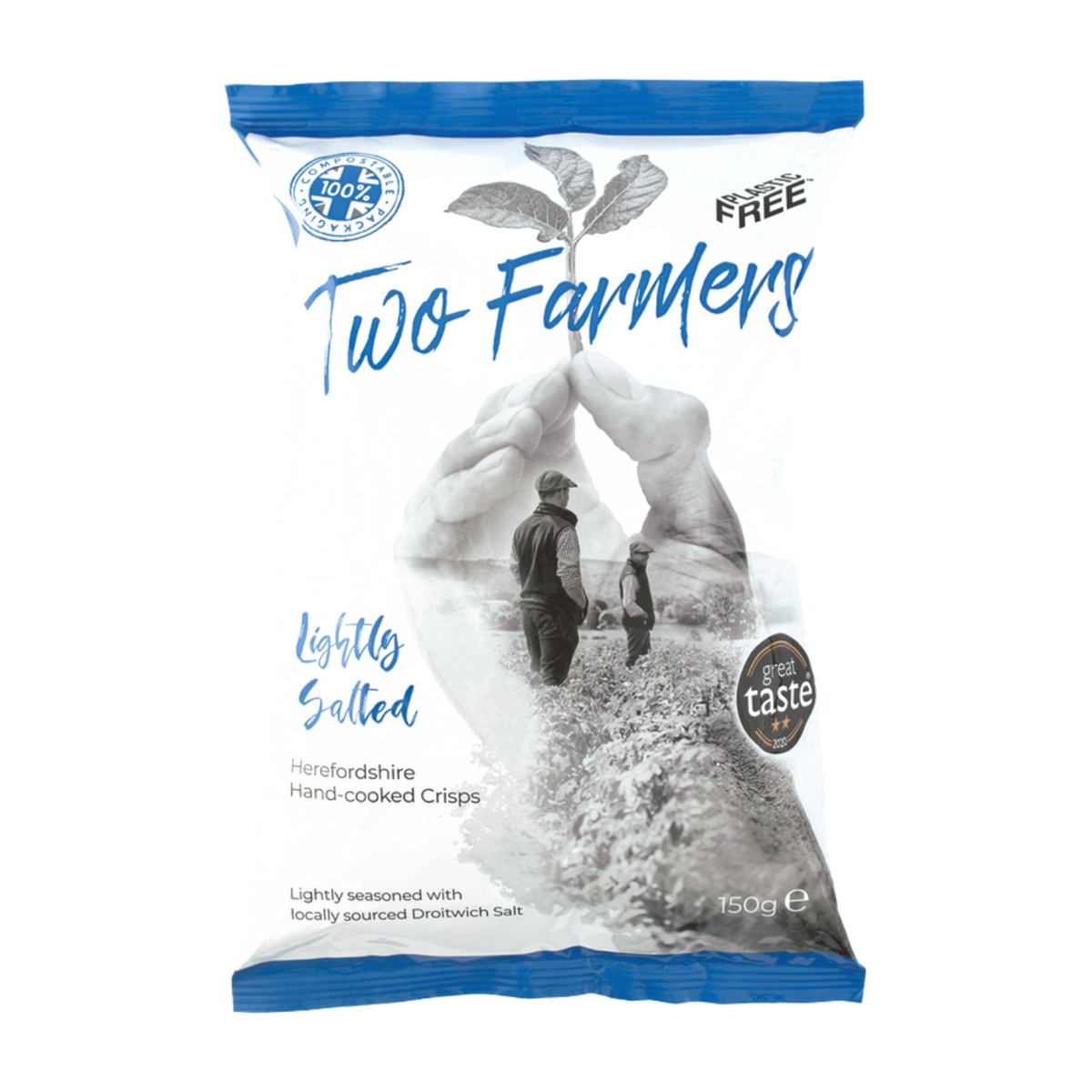 Two Farmers Lightly Salted Crisps (12x150g) – The Gorgeous Food Company
