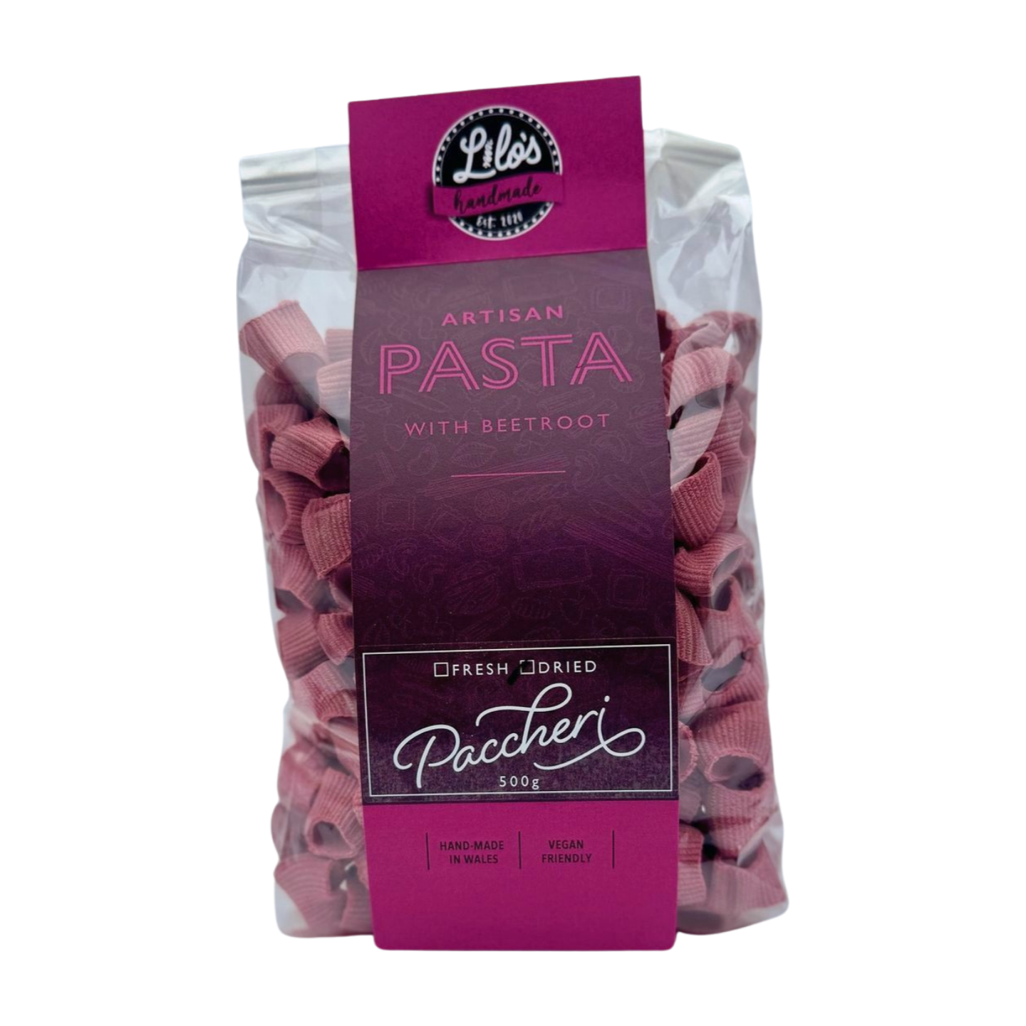 Lilo's Handmade Artisan Pasta with Beetroot (5x500g) – The Gorgeous ...