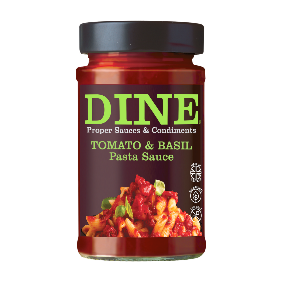 DINE Tomato & Basil Pasta Sauce (6x350g) – The Gorgeous Food Company