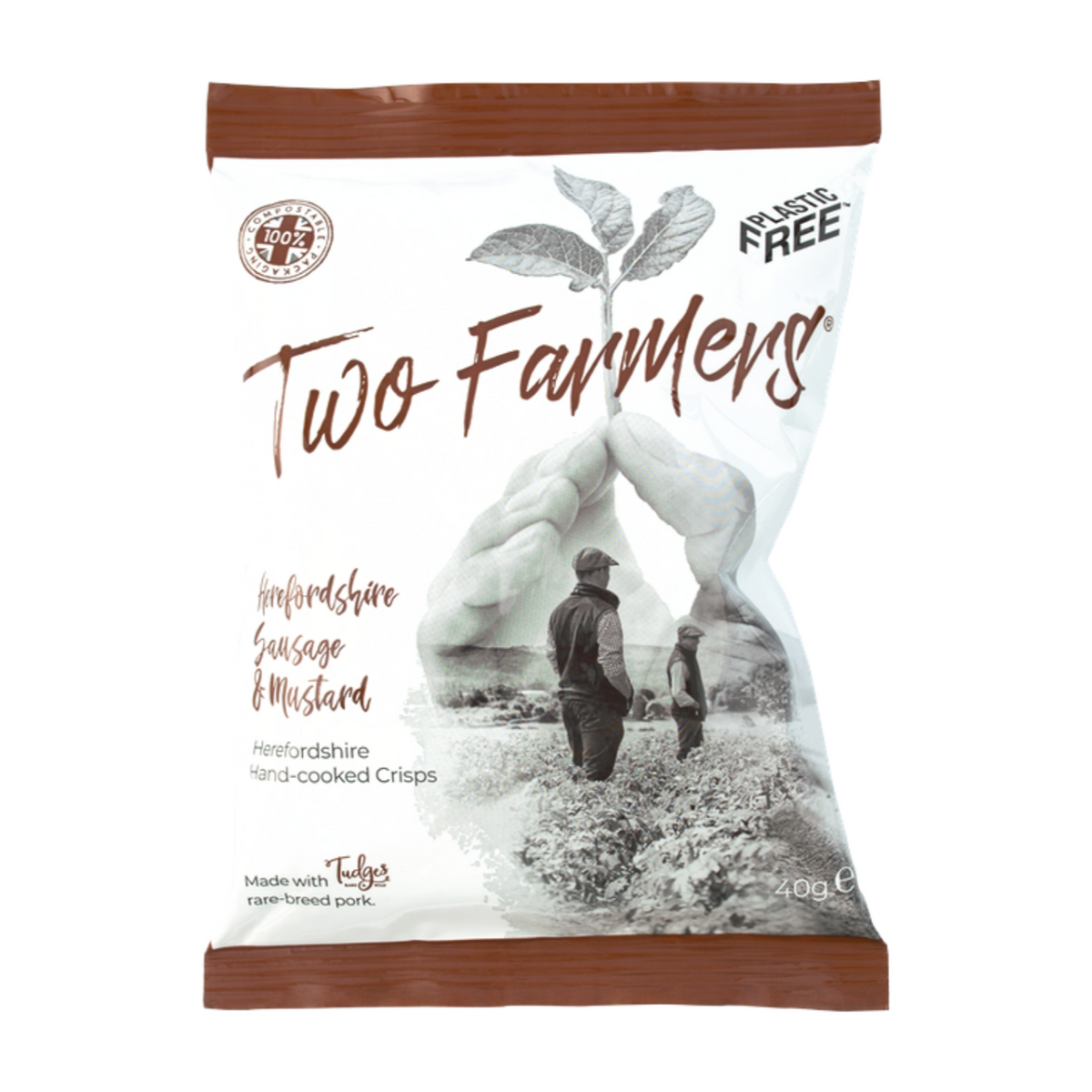 Two Farmers Herefordshire Sausage & Mustard Crisps (24x40g) – The ...
