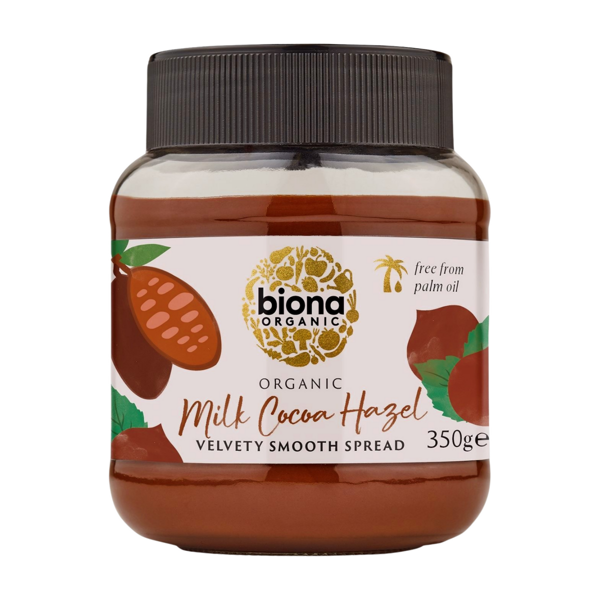 Biona Organic Milk Cocoa Hazel Smooth Spread (6x350g) – The Gorgeous ...