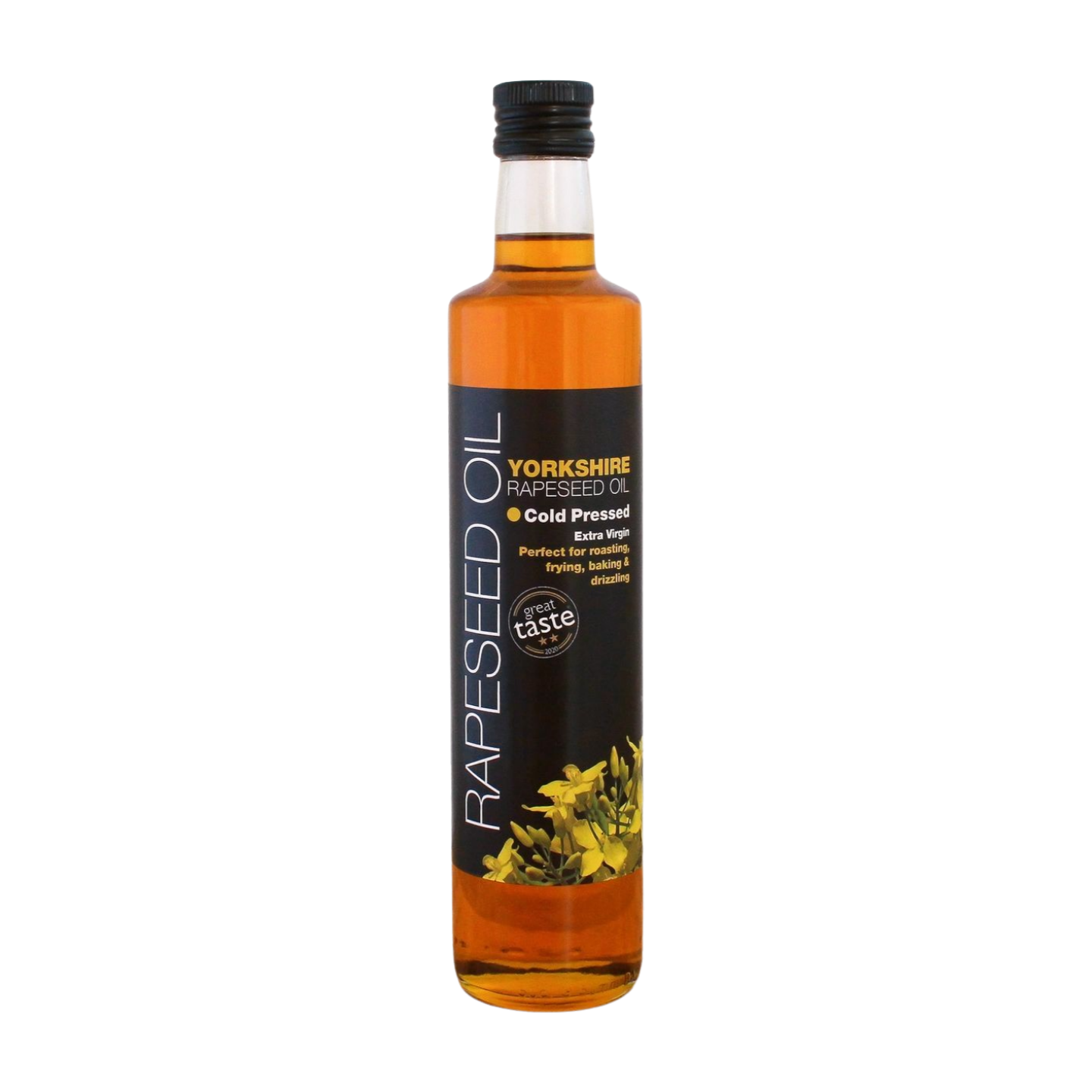 Yorkshire Rapeseed Oil Cold Pressed Extra Virgin Rapeseed Oil (6x500ml ...