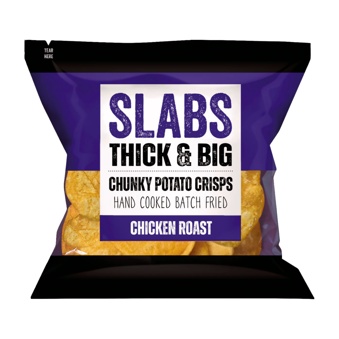 Slabs Chicken Roast Chunky Potato Crisps (14x80g) – The Gorgeous Food ...