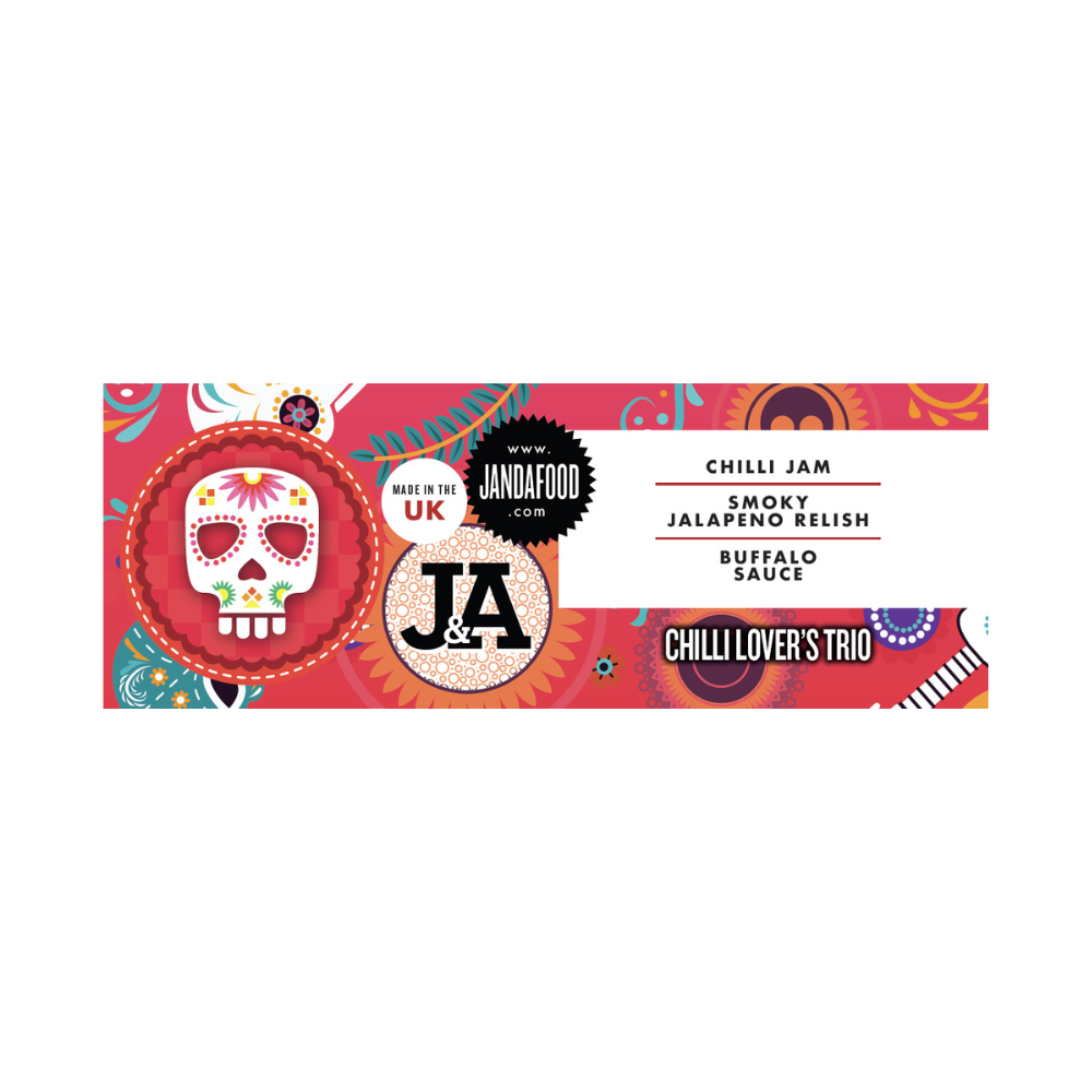 J&A Chilli Lovers Trio (6x620g) – The Gorgeous Food Company