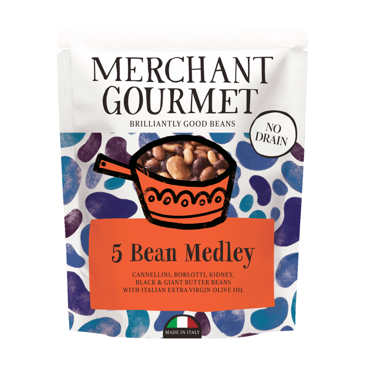Merchant Gourmet 5 Bean Medley (6x240g) – The Gorgeous Food Company