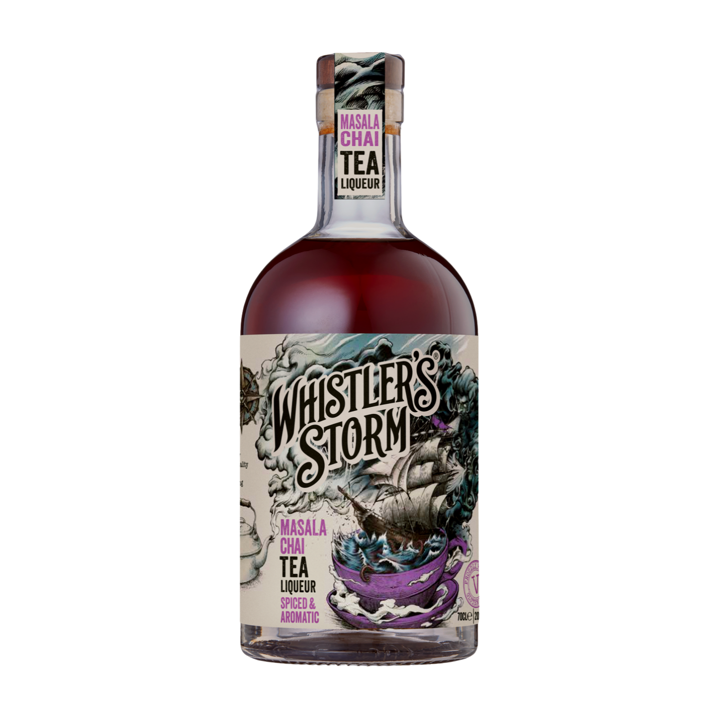 Whistler's Storm Masala Chai Tea Liqueur (6x70cl) – The Gorgeous Food ...