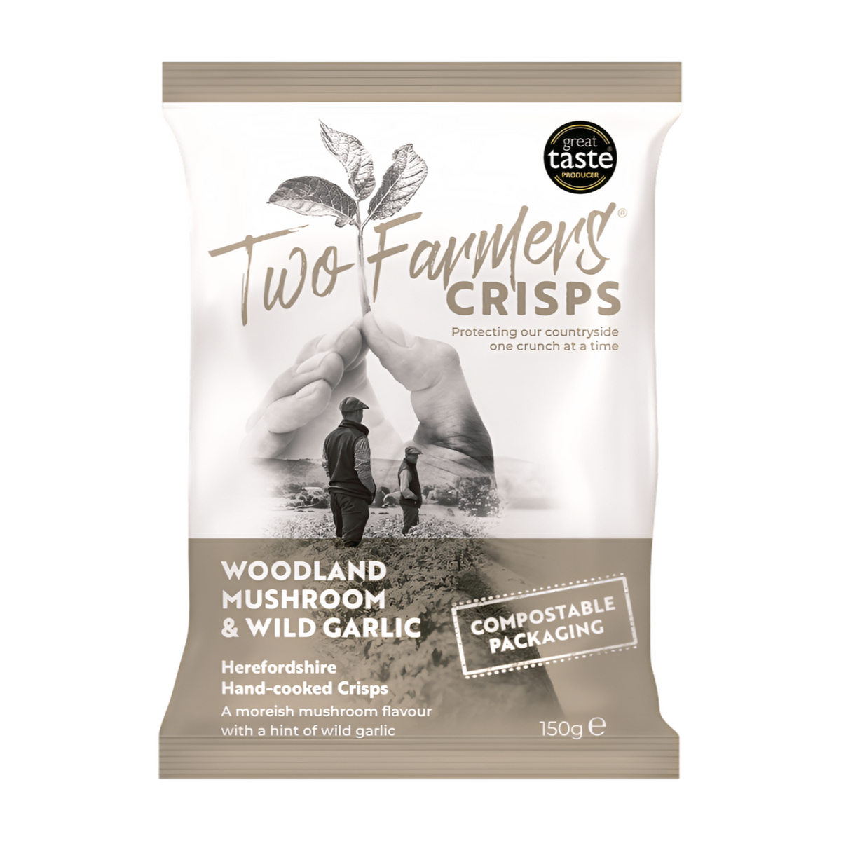 Two Farmers Woodland Garlic & Wild Mushroom Crisps (12x150g) – The ...