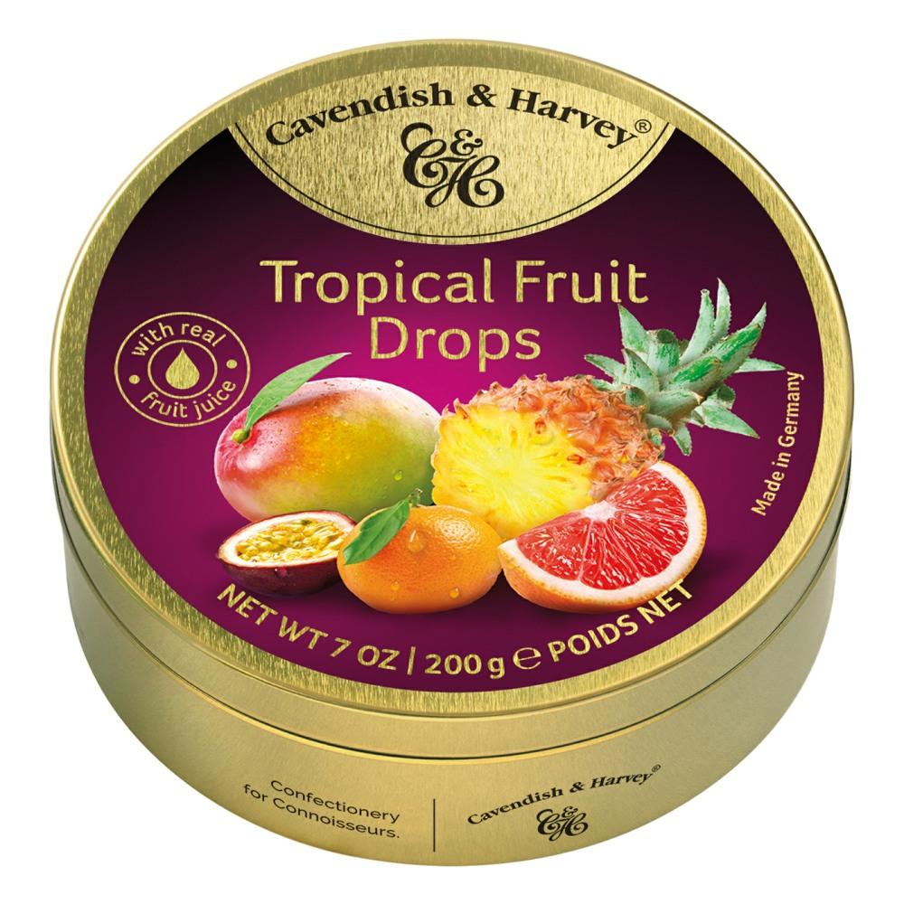 Cavendish & Harvey Tropical Fruit Drops (9x200g) – The Gorgeous Food ...