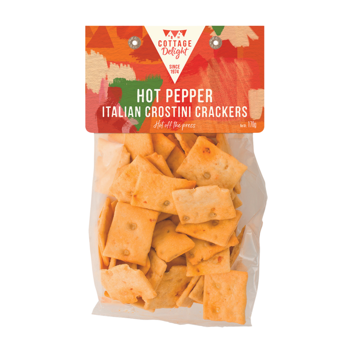 Cottage Delight Hot Pepper Italian Crostini Crackers (12x170g) – The ...