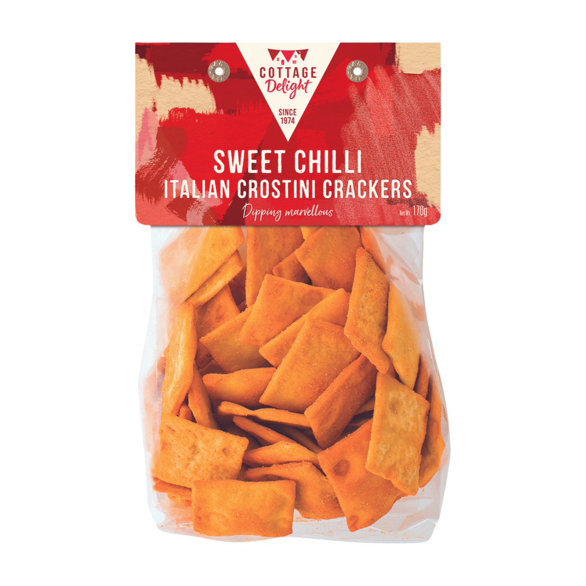 Cottage Delight Sweet Chilli Italian Crostini Crackers (12x170g) – The ...