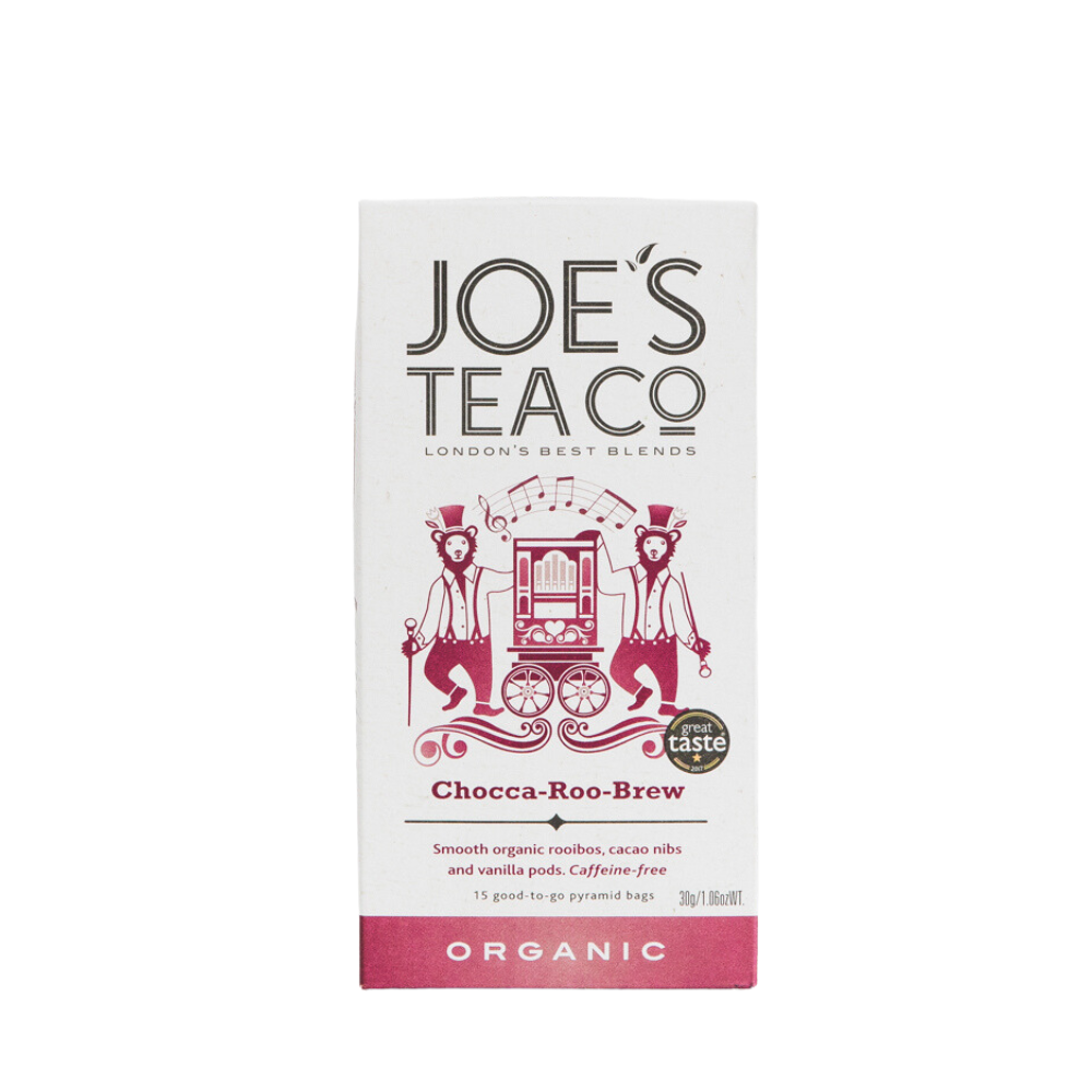 Joe's Tea Co Chocca-Roo-Brew Organic Tea (6x15 Pyramids) – The Gorgeous ...
