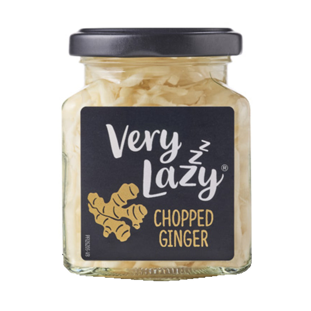 Very Lazy Chopped Chopped Ginger (6x190g) – The Gorgeous Food Company