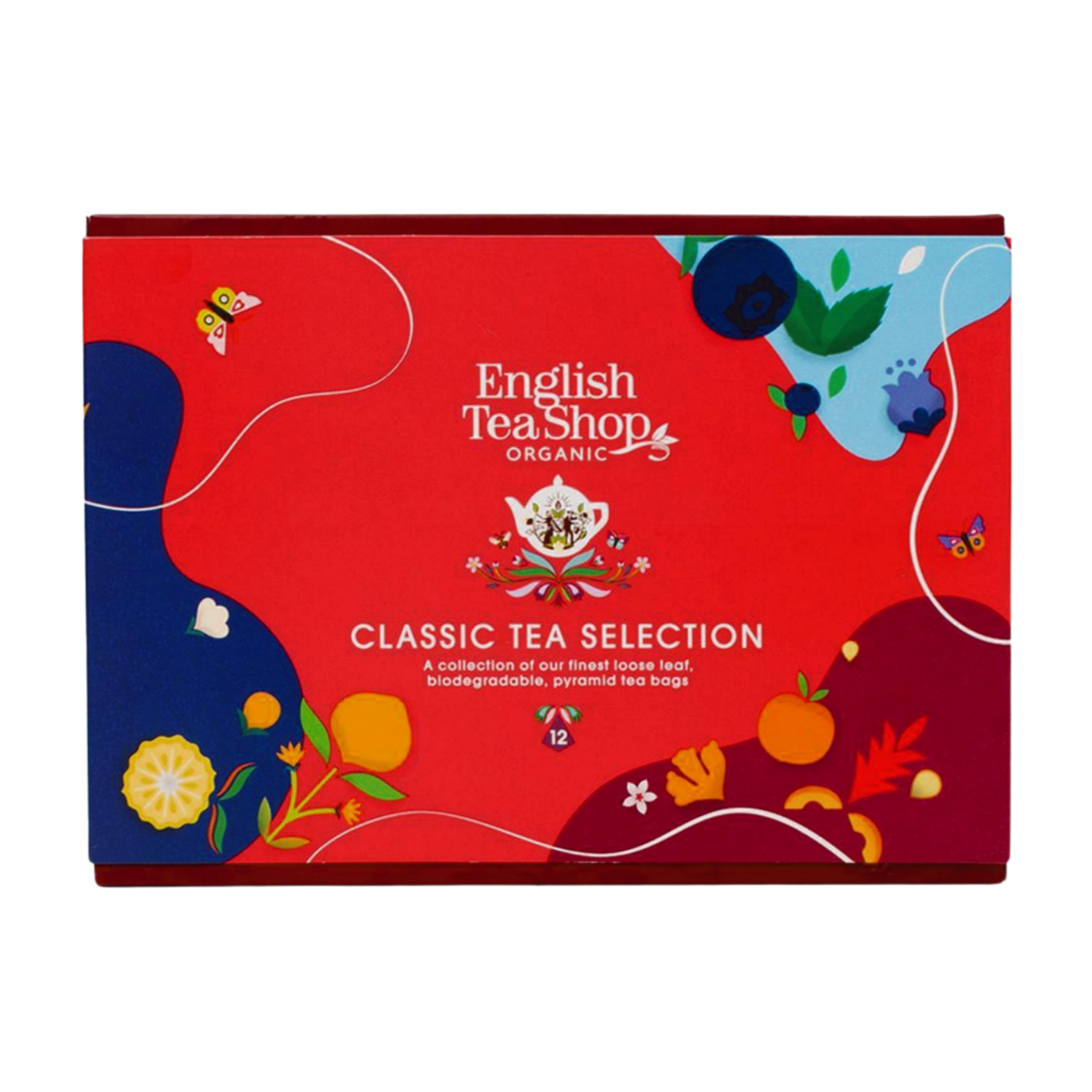 English Tea Shop Organic Classic Tea Selection (6x154g) – The Gorgeous ...