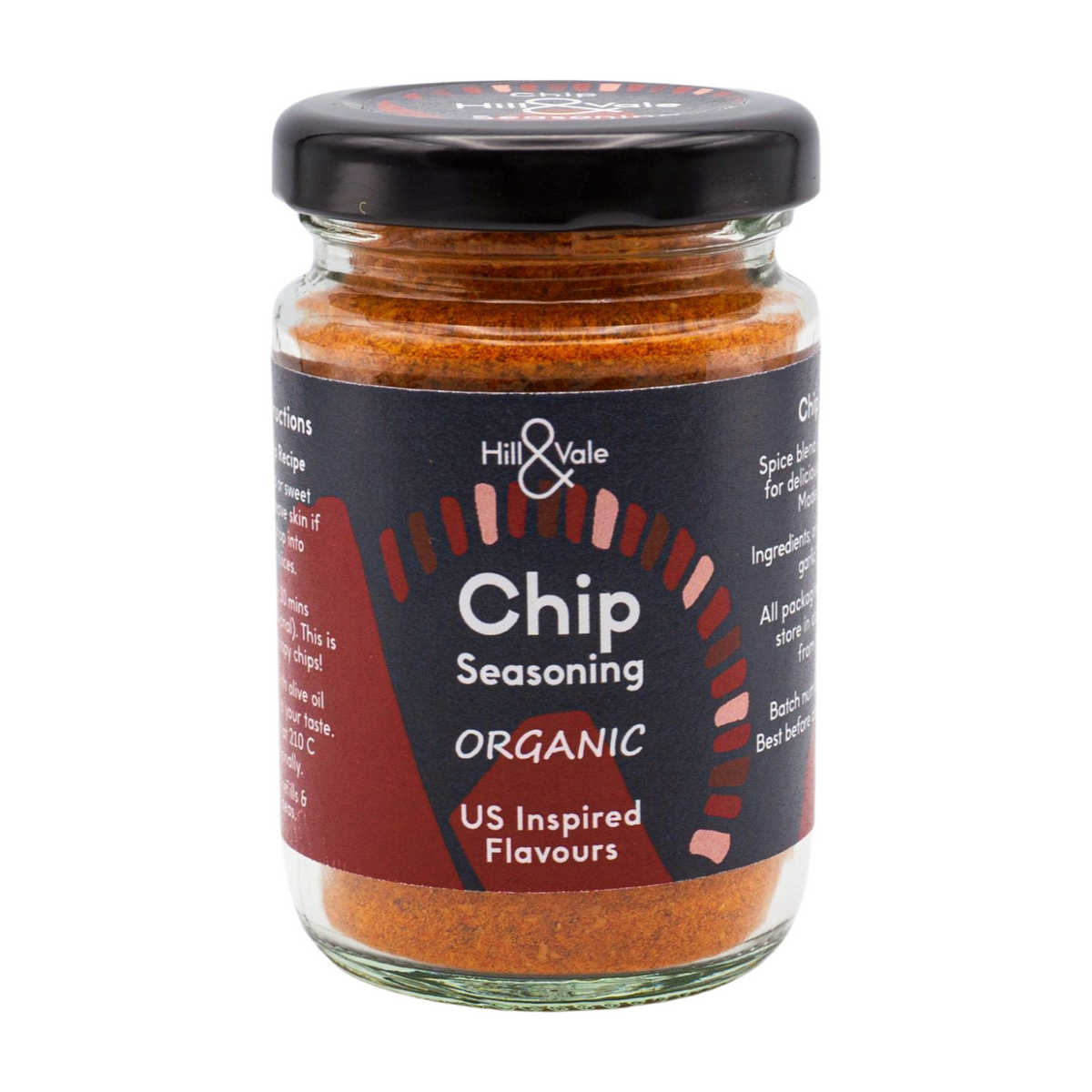Hill & Vale Organic Chip Seasoning (6x45g) – The Gorgeous Food Company