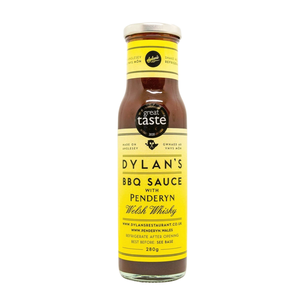 Dylan's BBQ Sauce with Penderyn Whiskey (6x280g) – The Gorgeous Food ...