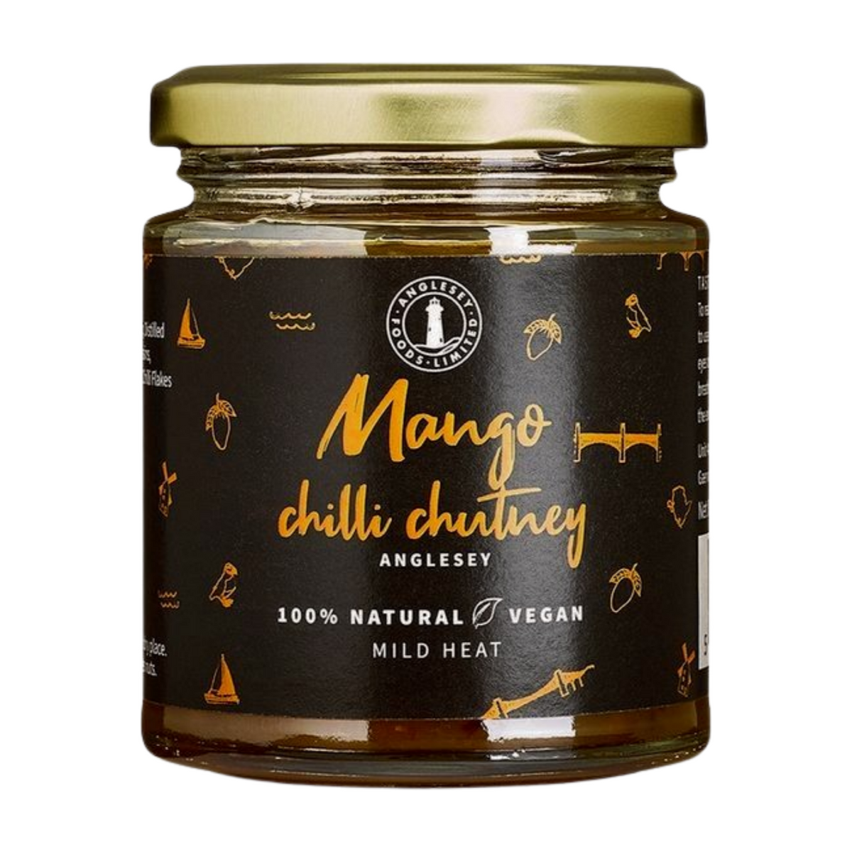 Anglesey Foods Mild Heat Mango Chilli Chutney (6x174g) – The Gorgeous ...
