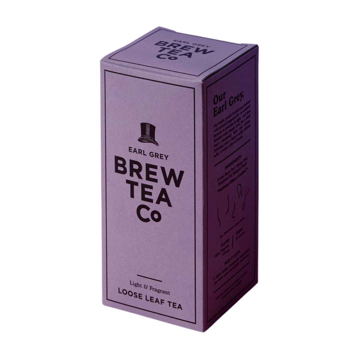 Brew Tea Co Earl Grey Loose Leaf Tea (6x113g) – The Gorgeous Food Company