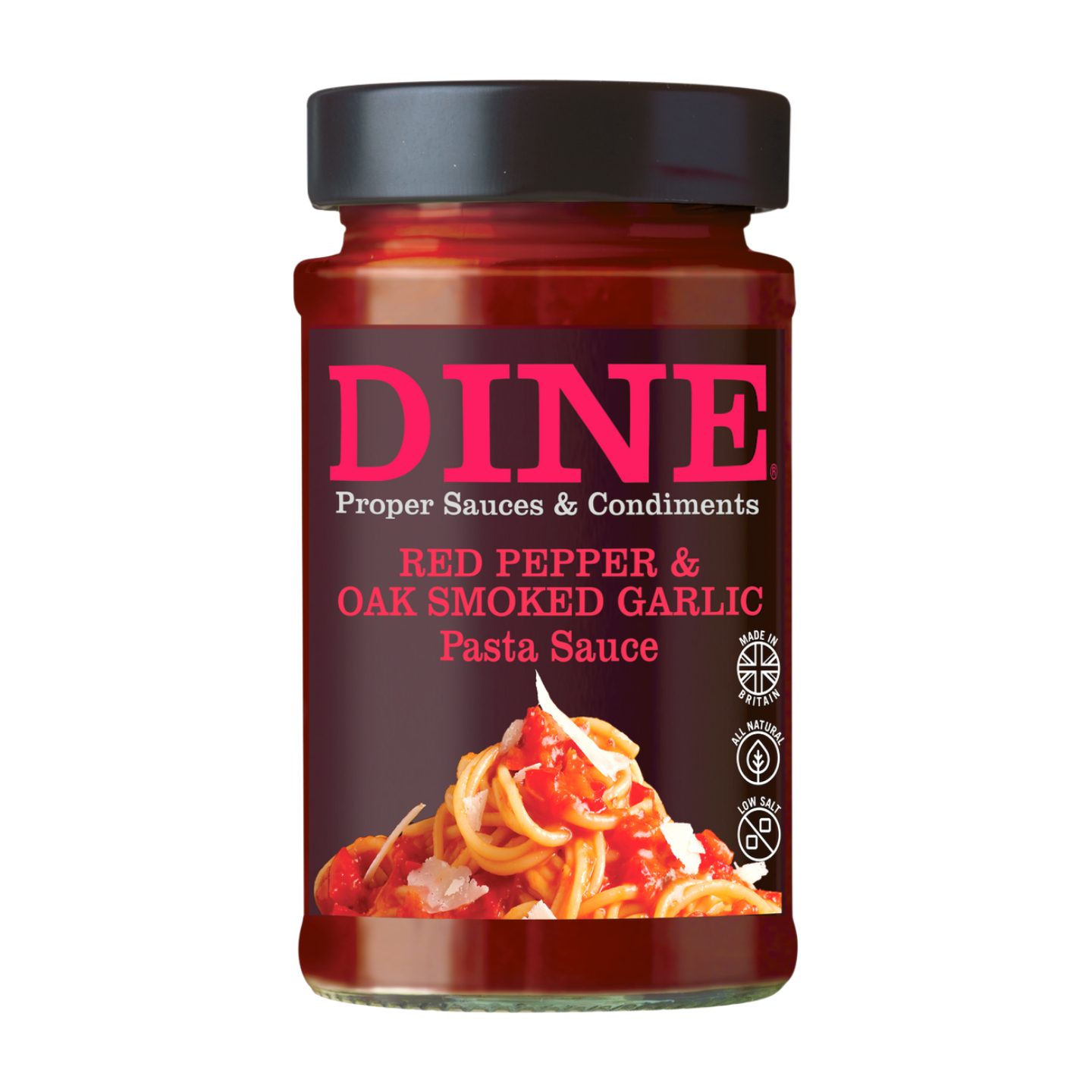 DINE Red Pepper & Oak Smoked Garlic Pasta Sauce (6x350g) – The Gorgeous ...