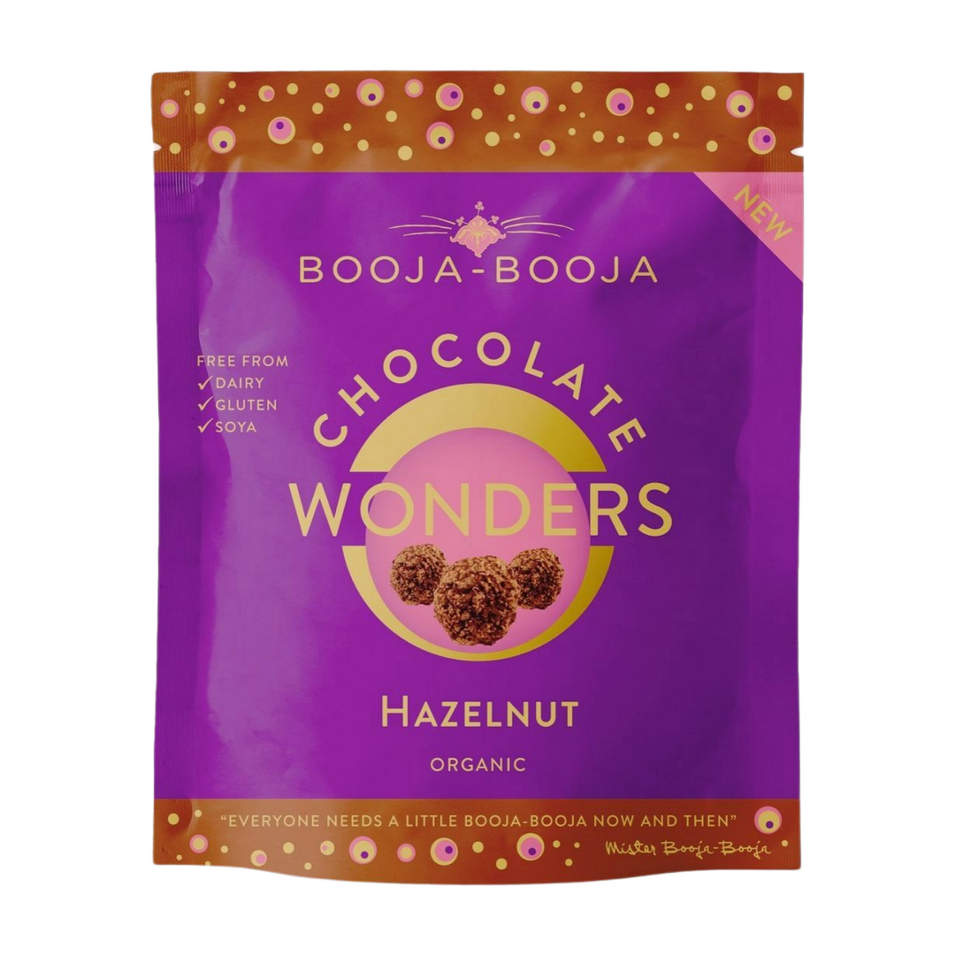 Booja-Booja Hazelnut Chocolate Wonders (8x65g) – The Gorgeous Food Company