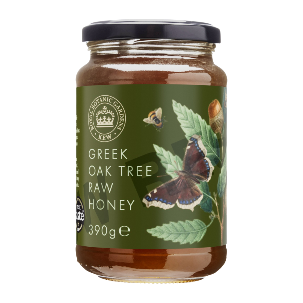 RBG Kew Greek Oak Tree Raw Honey (6x390g) – The Gorgeous Food Company