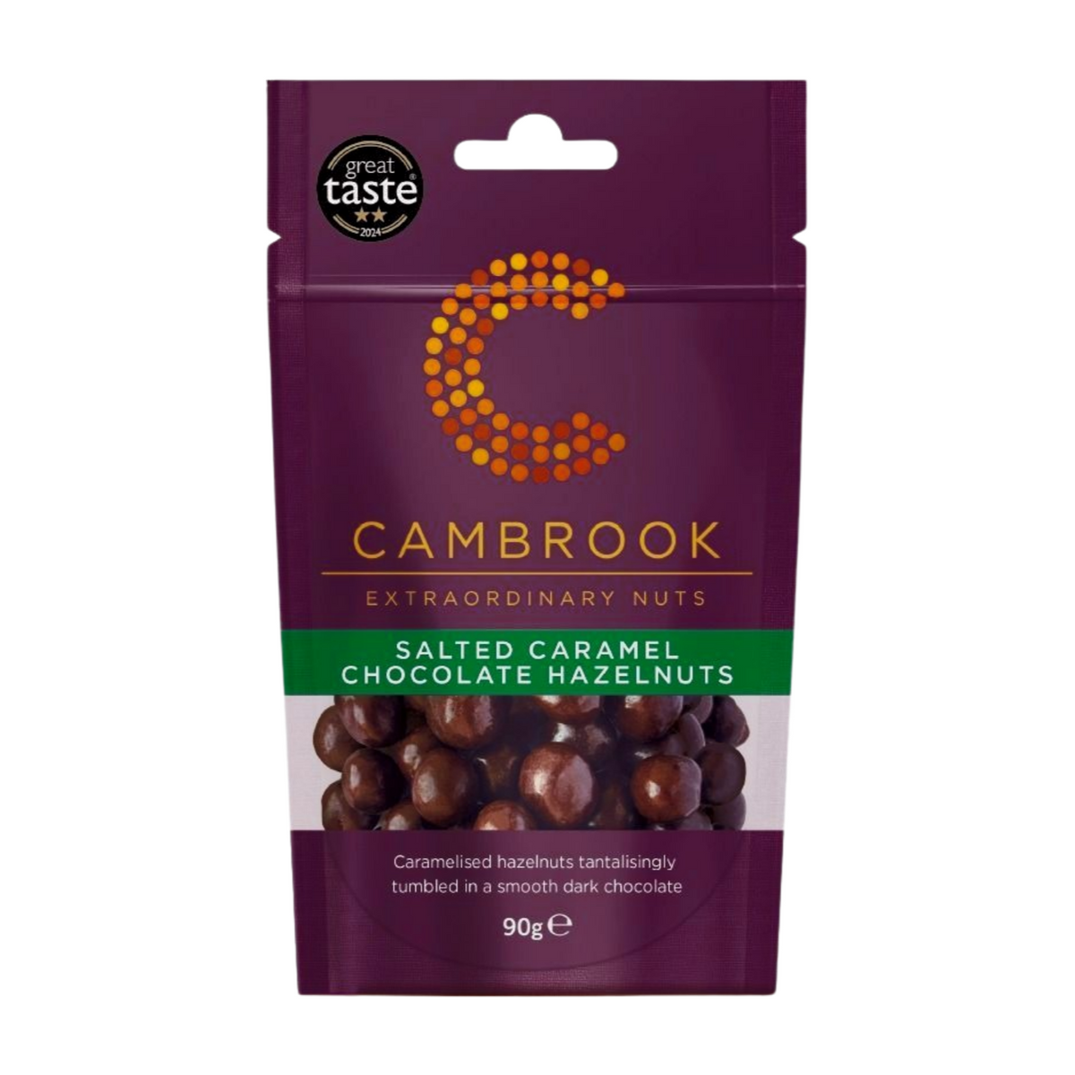 Cambrook Salted Caramel Chocolate Hazelnuts (12x90g) – The Gorgeous ...