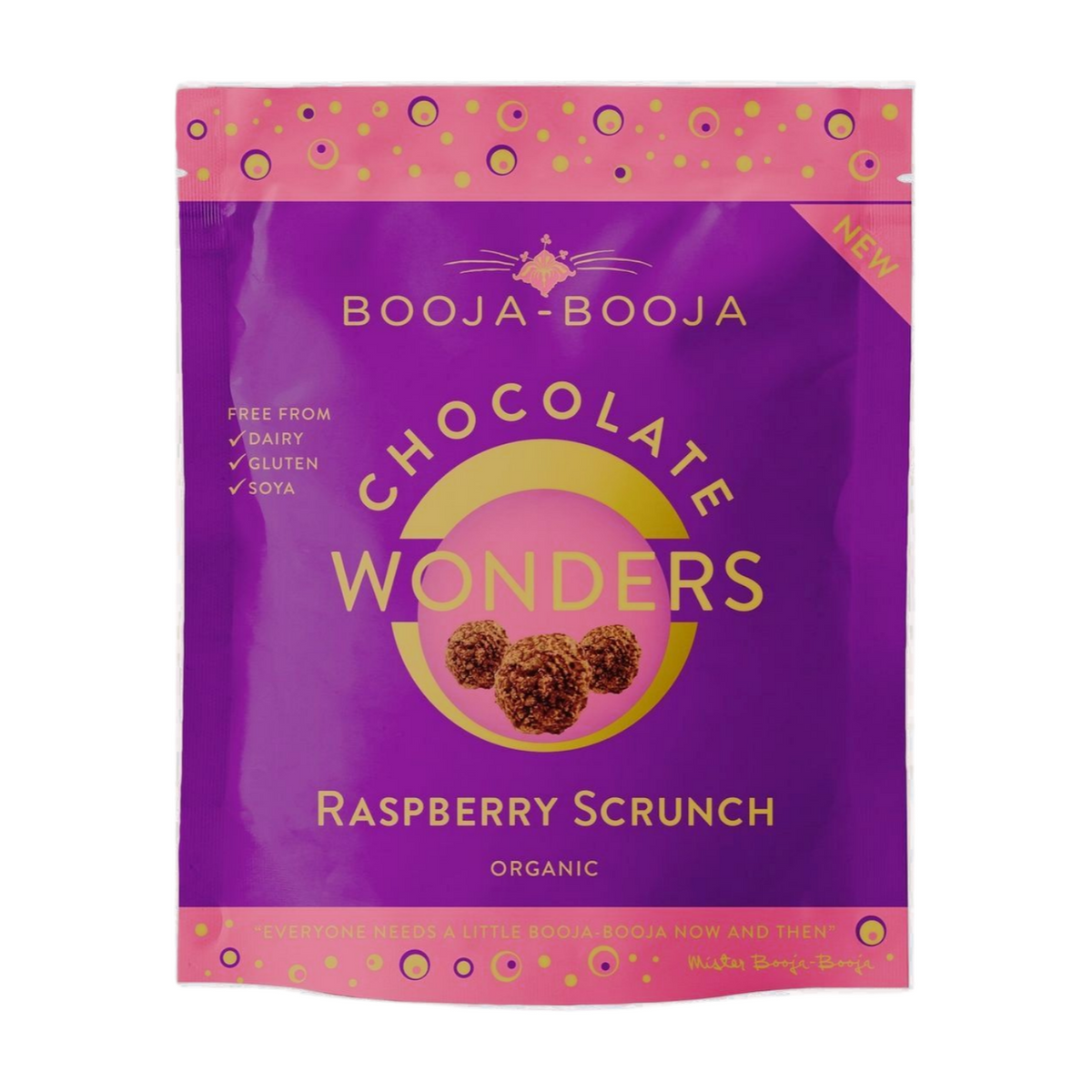 Booja-Booja Raspberry Scrunch Chocolate Wonders (8x65g) – The Gorgeous ...