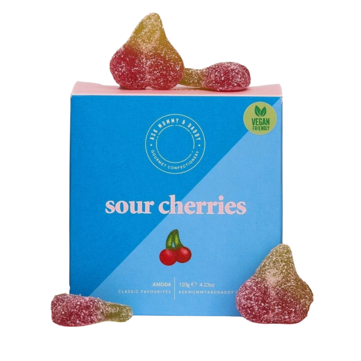 Ask Mummy & Daddy Sour Cherries Gift Box (10x120g) – The Gorgeous Food ...
