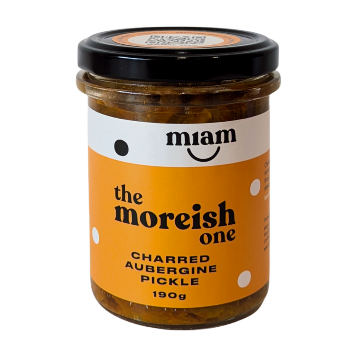 Miam The Moreish One: Charred Aubergine Pickle (6x190g) – The Gorgeous ...