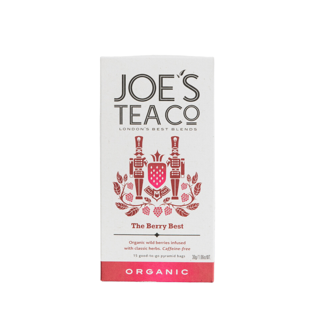 Joe's Tea Co The Berry Best Organic Tea (6x15 Pyramids) – The Gorgeous ...