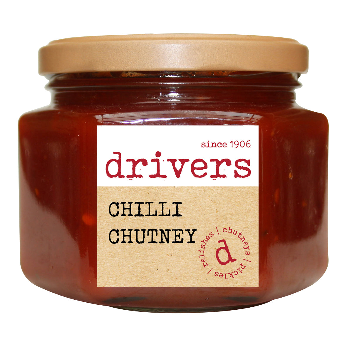 Drivers Chilli Chutney (6x350g) – The Gorgeous Food Company