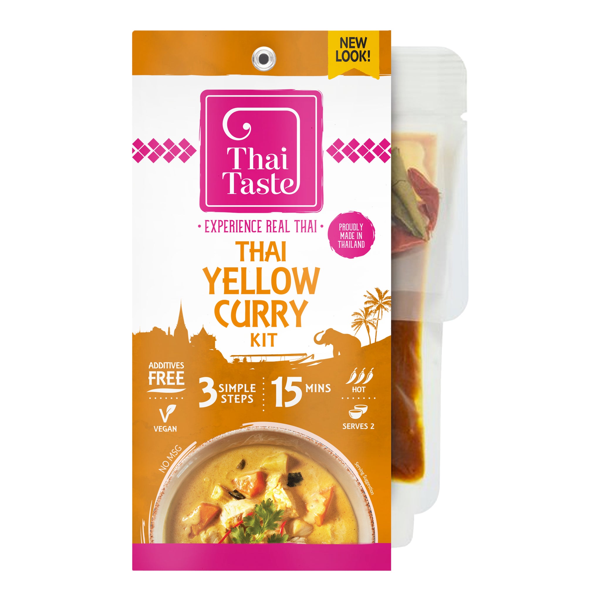 Thai Taste Thai Yellow Curry Kit (5x233g) – The Gorgeous Food Company